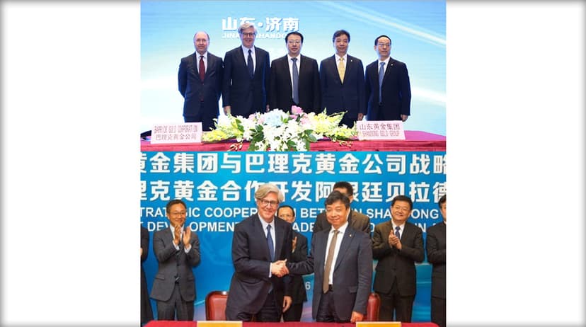 Barrick Gold y Shandong Gold sellan acuerdo de inversión estratégica ...
